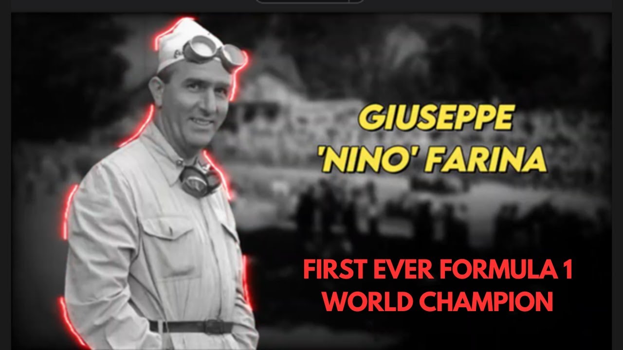 First Ever Formula 1 World Champion - Giuseppe 'Nino' Farina - YouTube