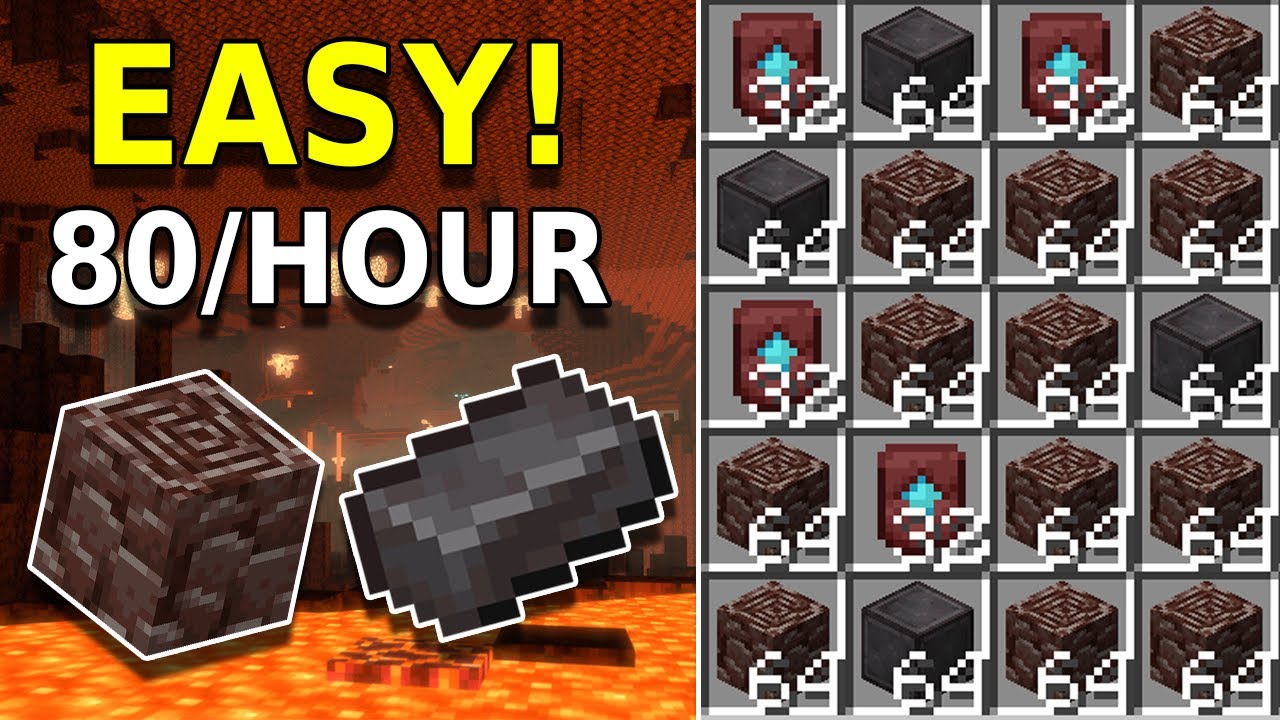 4 EASY ways to get Netherite / Ancient Debris! - Minecraft 1.21 Guide ...