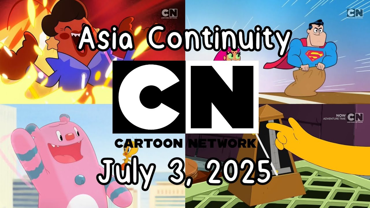 Cartoon Network Asia Continuity | July 3, 2025 - YouTube