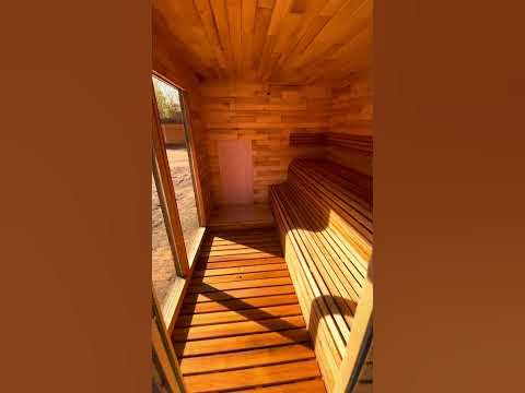 Баня куб 4 метри #банябочка #банябочкаподключ #баняквадро # ...