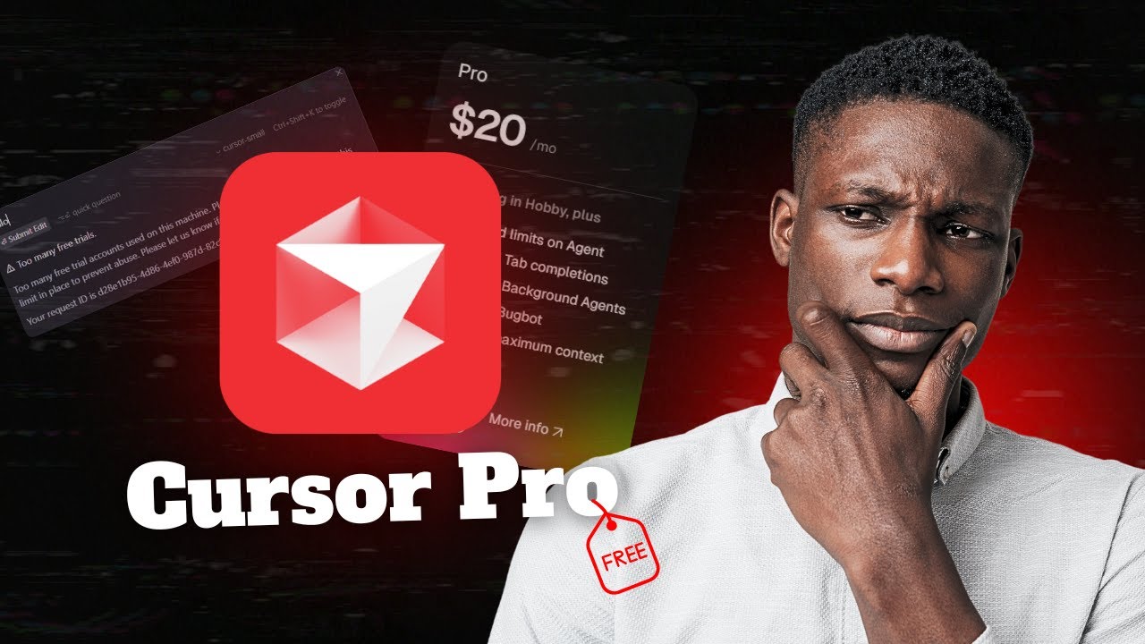 How to Get Cursor Pro Free (2025 Guide) + Fix Trial Errors Easily - YouTube