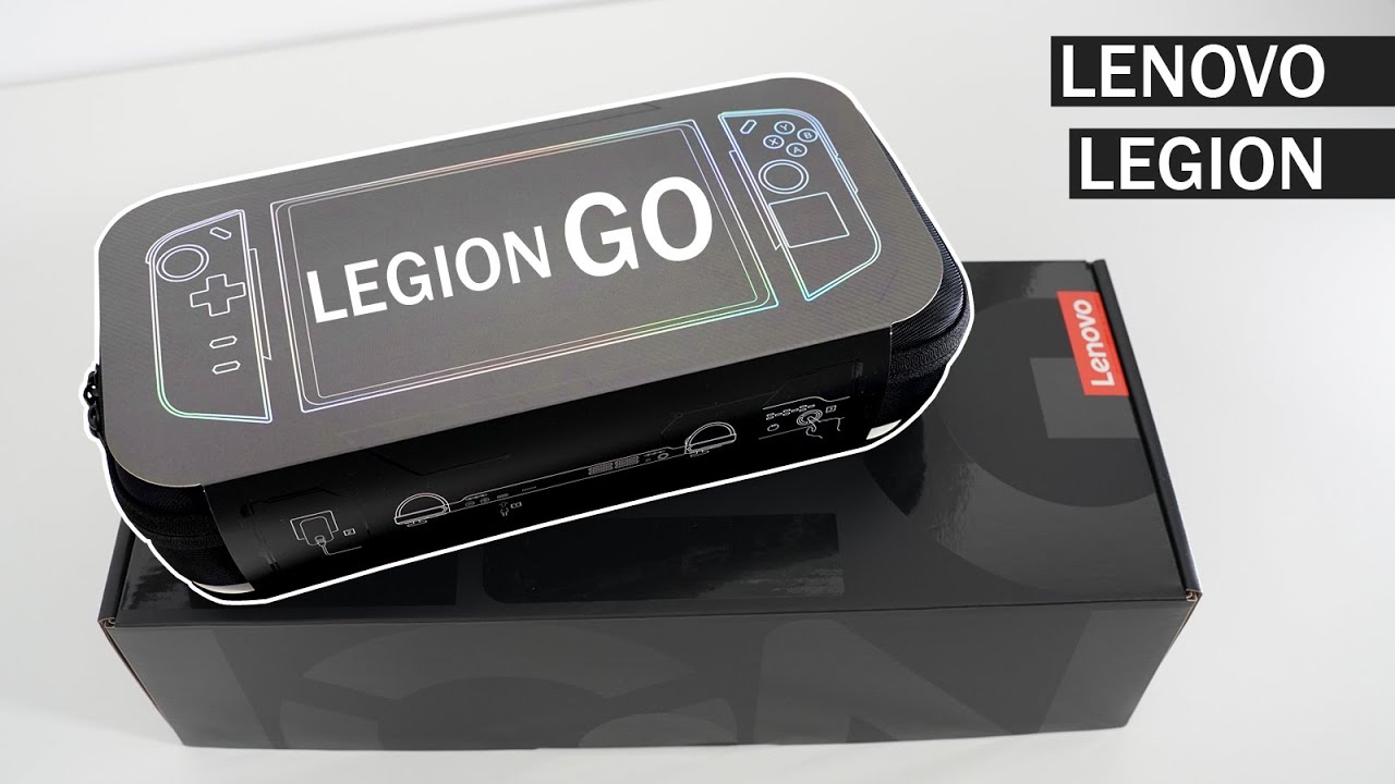 Unboxing Lenovo Legion GO Handheld Gaming Device with 10 Games Test ...