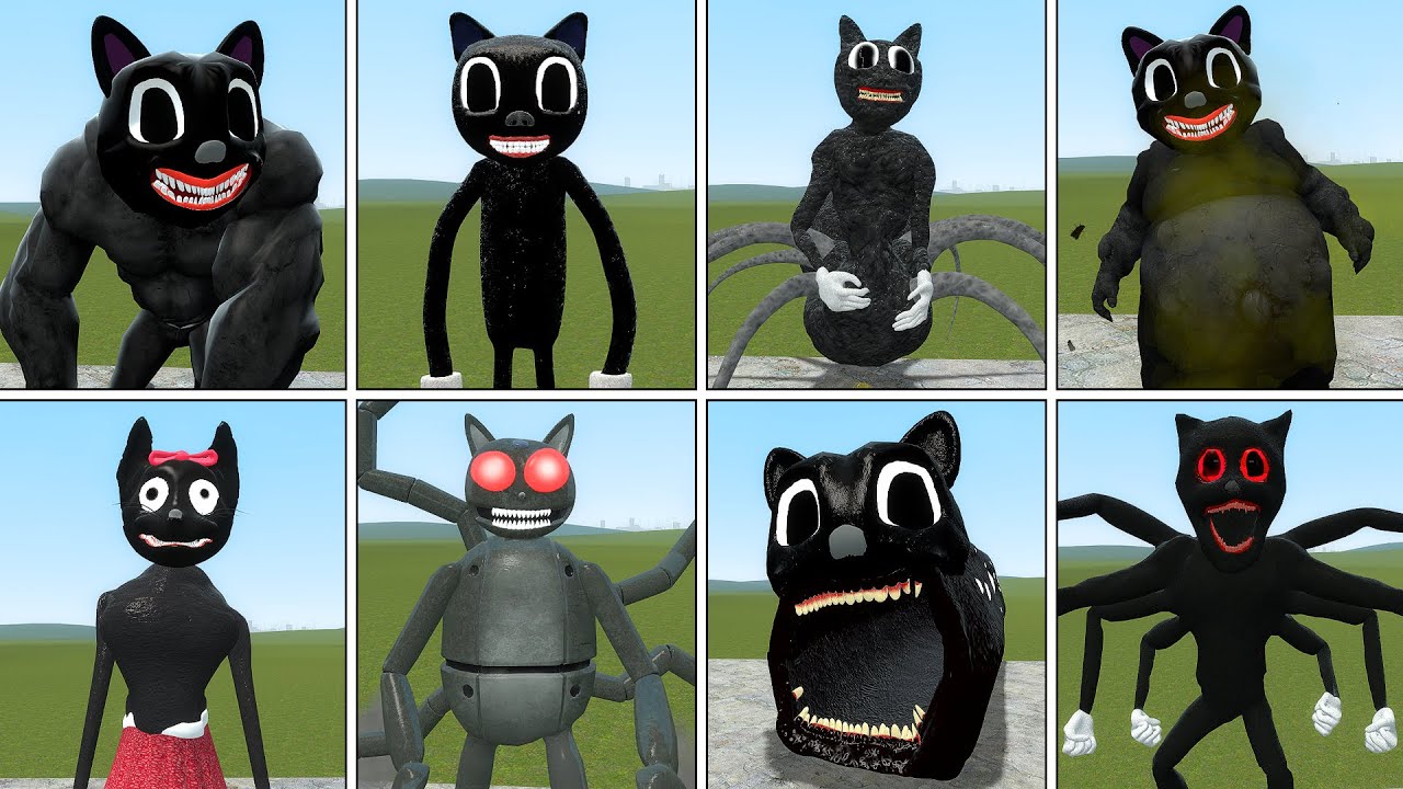 NEW ALL CARTOON CAT WHO IS THE BEST? In Garry's Mod! - YouTube