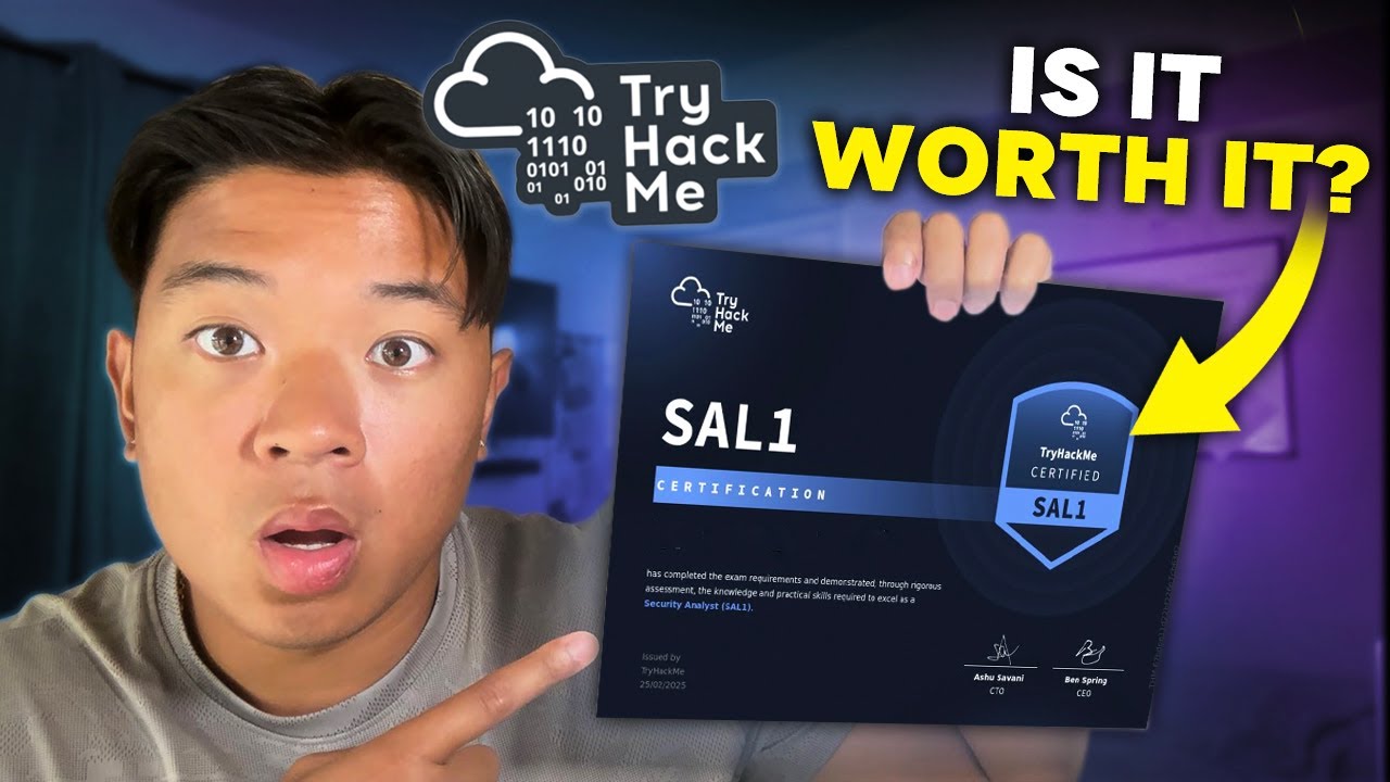 The Truth About TryHackMe’s NEW SAL1 Certification (Full Review) - YouTube