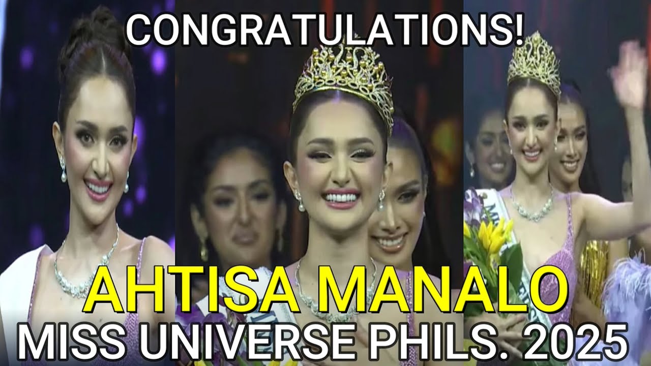 MISS UNIVERSE PHILIPPINES 2025 WINNER | ATISHA MANALO | QUEZON PROVINCE ...