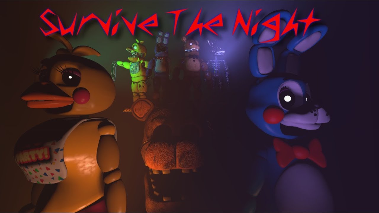 [Sfm\Fnaf] Mandopony-Survive The Night five nights at Freddy Animation ...