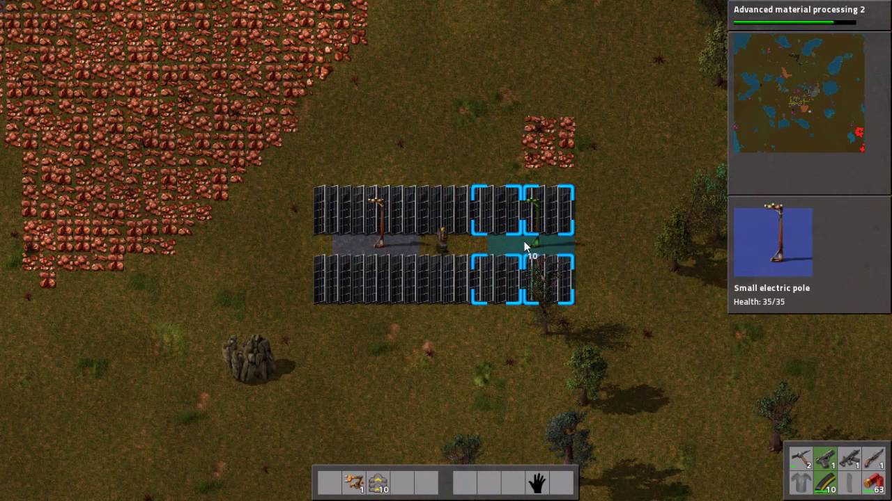 Factorio Episode 4!!!!! Attacking the enemy!! Getting Wrecked!!! - YouTube