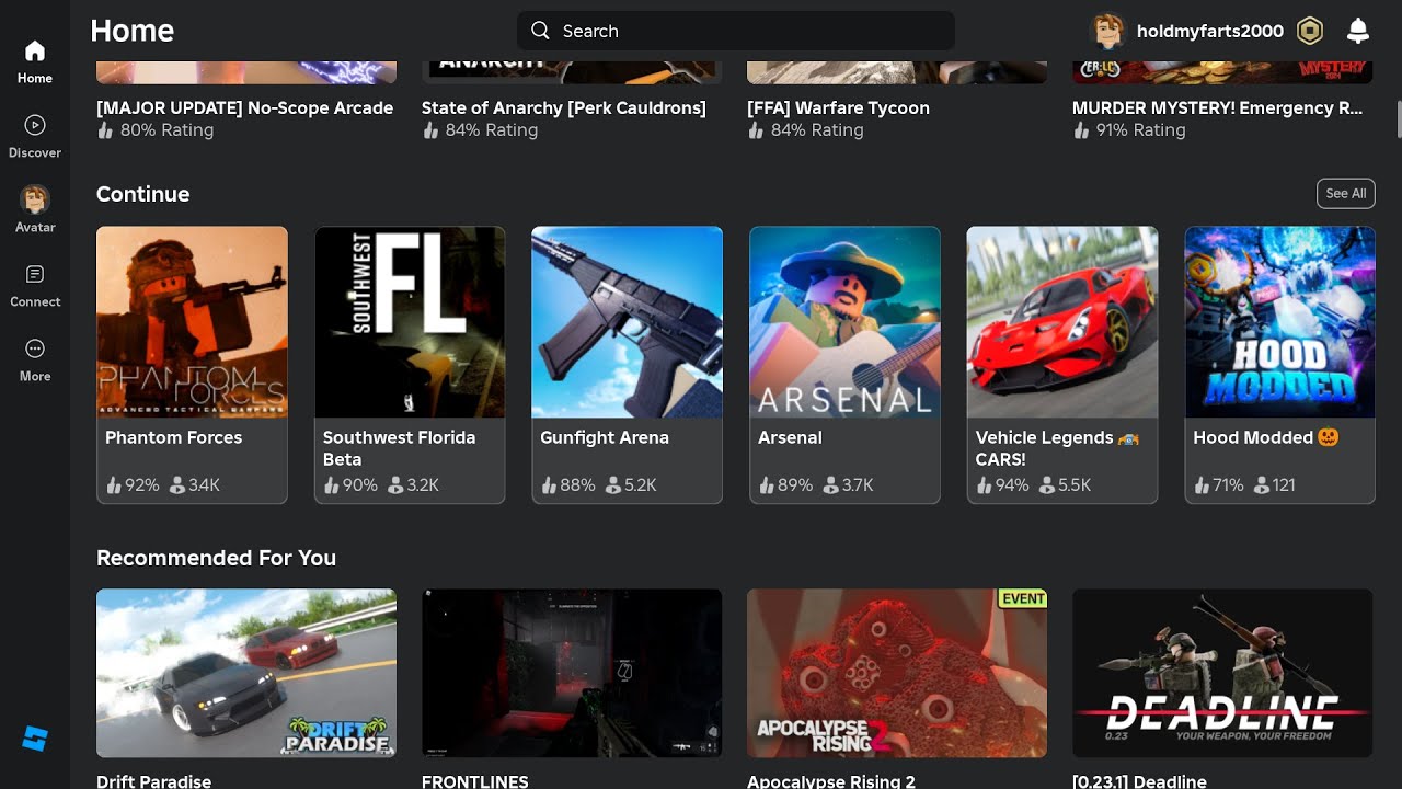 Playing Roblox. You can request games for me to play. - YouTube