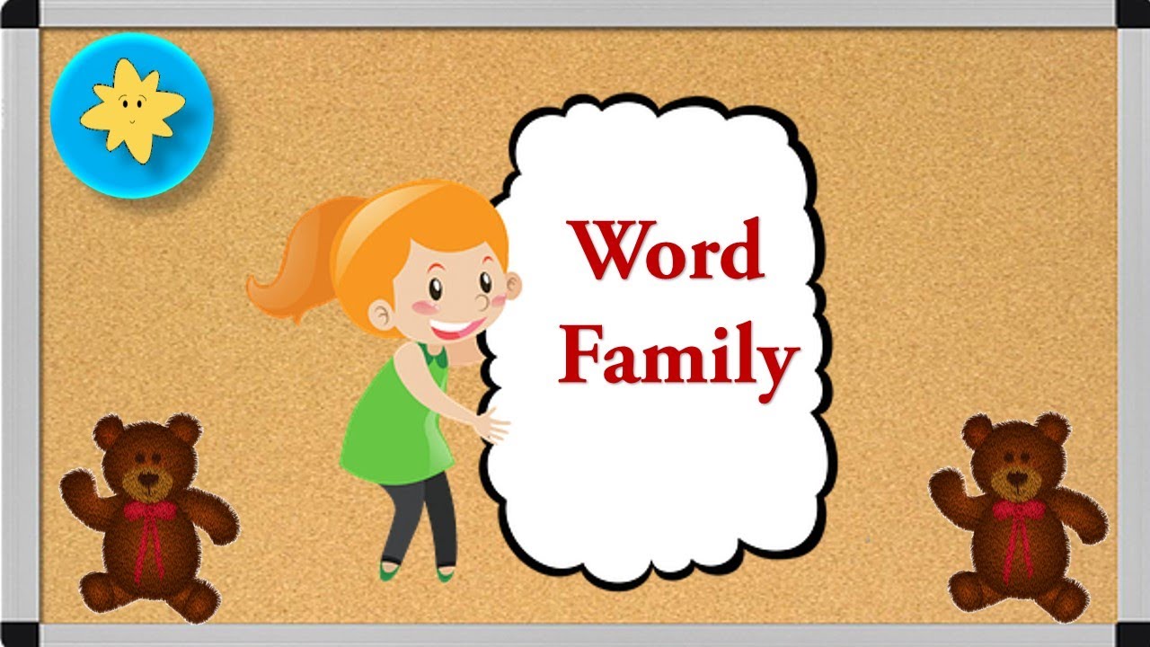 Learn Word Families | List of word families | Preschool Learning Videos ...