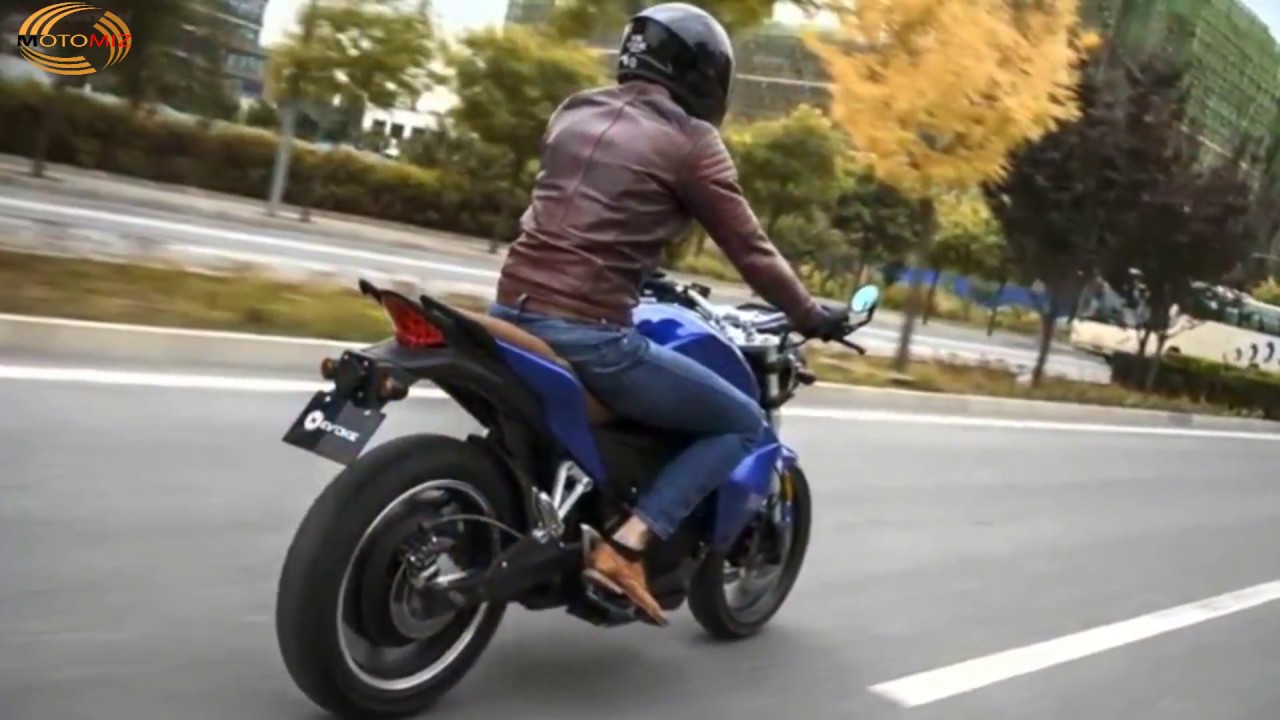 AWESOME ELECTRIC MOTORCYCLE 2018 Evoke Urban Classic 👍👍 - YouTube