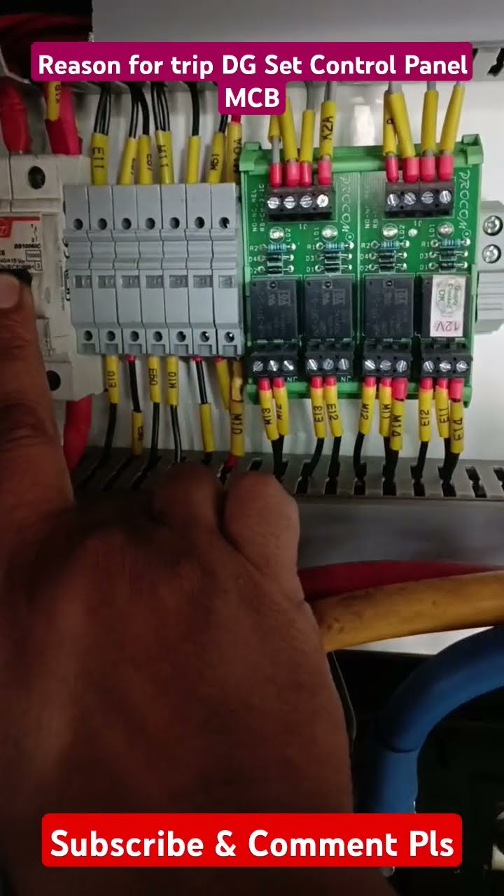 Controller MCB Tripping Problem - YouTube