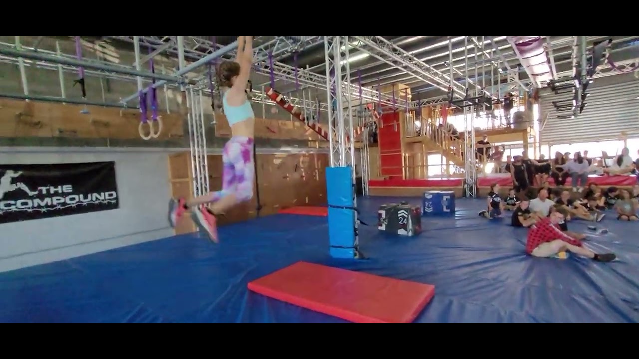 Maisy Mock makes a mockery of the Mature Kids course at VIC Youth Ninja ...