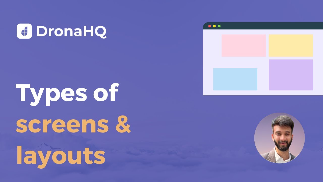 Types of screens & layouts in DronaHQ - YouTube