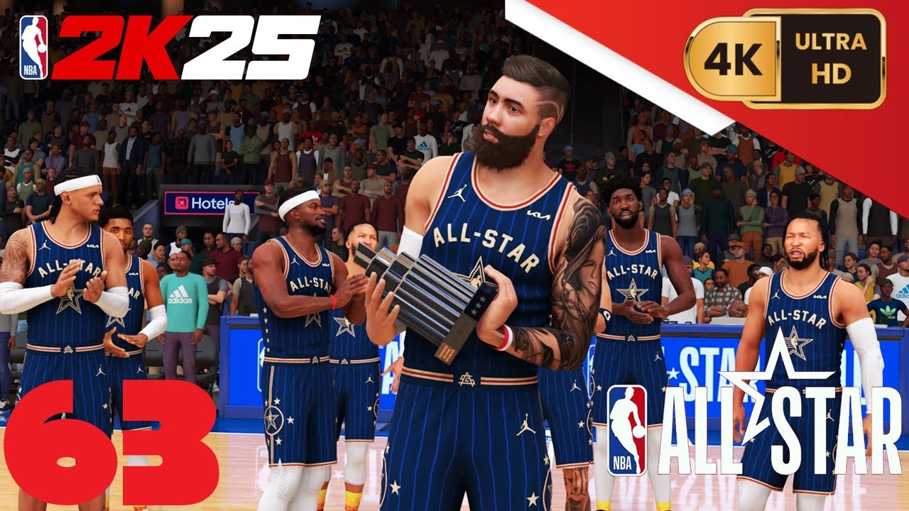 NBA 2K25 =My Career= [PC] (4K) EP63 {All-Star Weekend} {All-Star Game ...