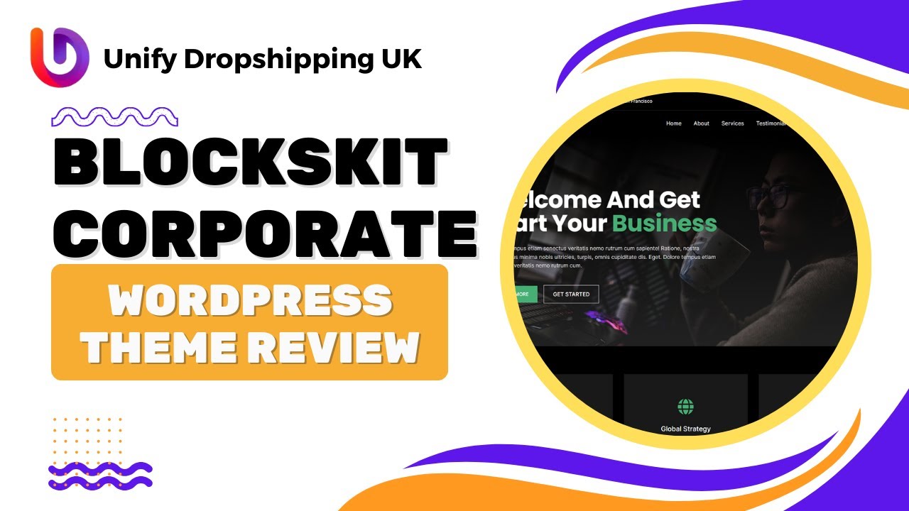 Blockskit Corporate: Create a Stunning Corporate Website - YouTube
