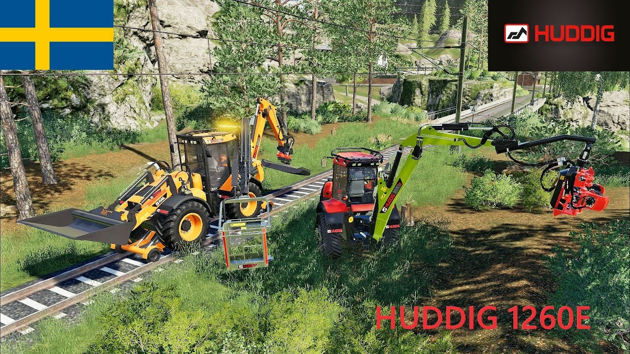 FS19 Mods - Huddig 1260E for PC/MAC, PS4, XB1 - YouTube