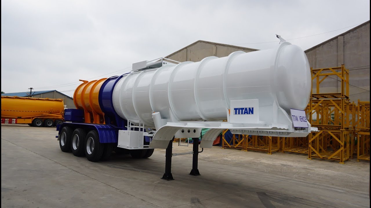 Acid Tanker Trailer | 19cbm~21cbm chemical sulfuric acid fuel tank ...