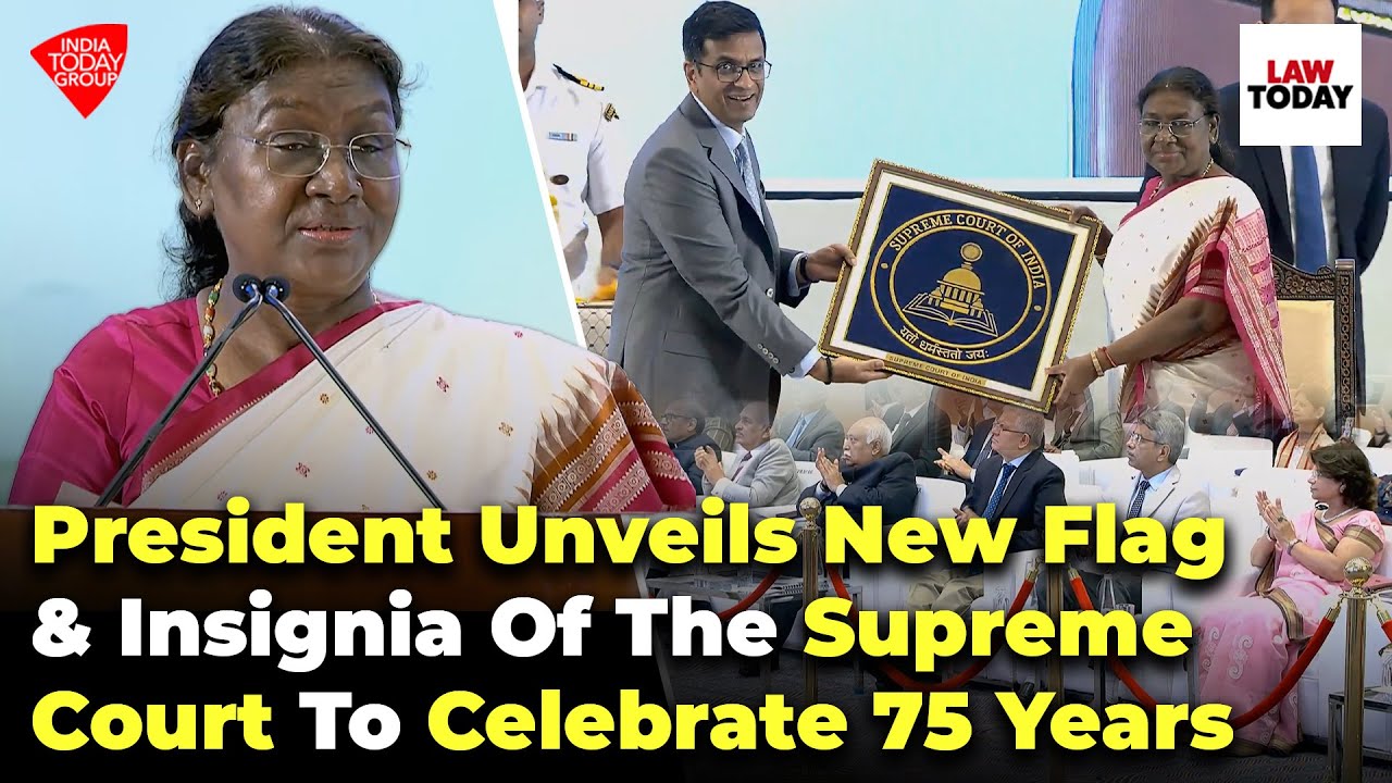 President Unveils New Flag & Insignia Of The Supreme Court To Celebrate ...