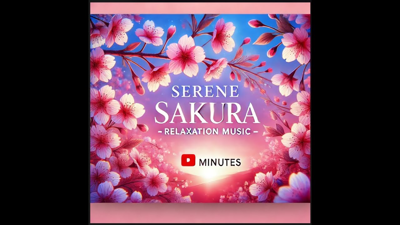Serene Sakura: Relaxation Music with Cherry Blossom Views - YouTube