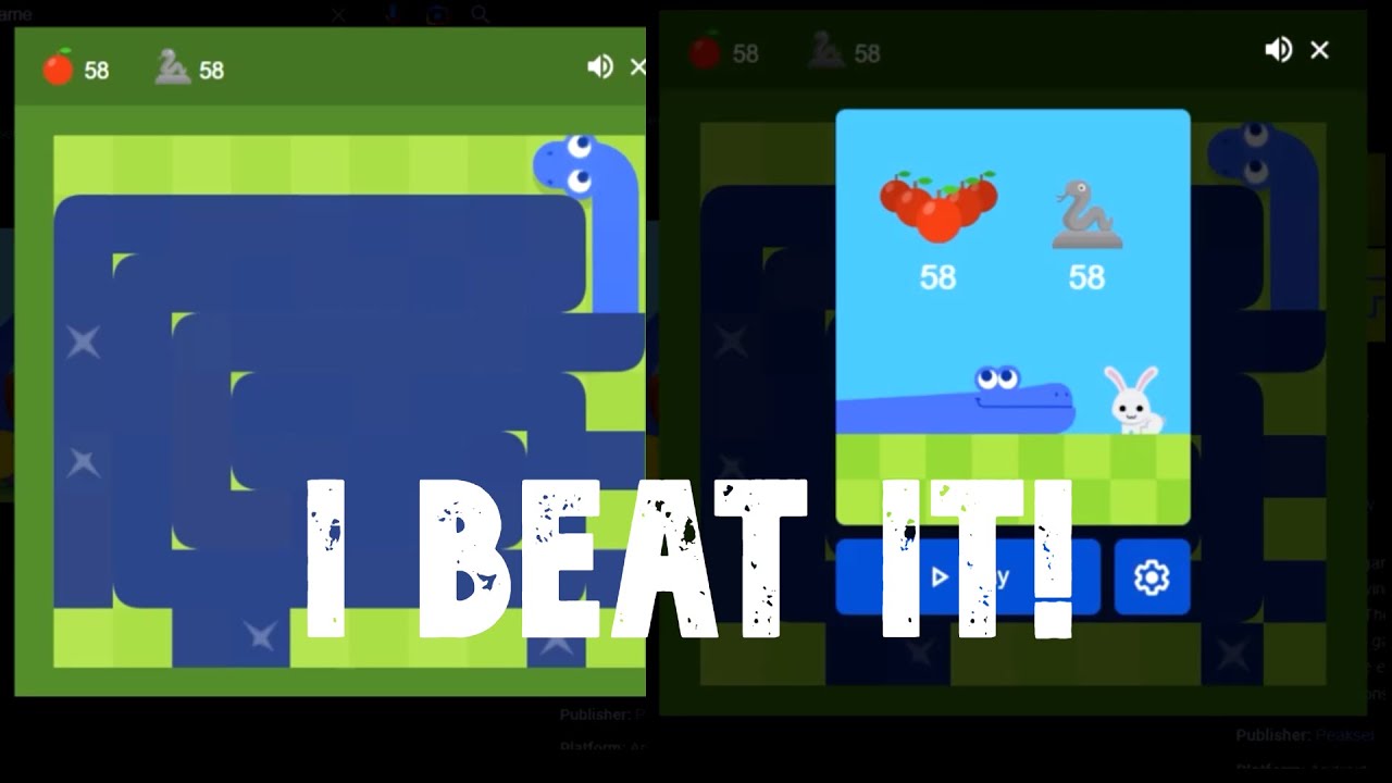 Beating one of the NEWEST Snake Game Modes - YouTube