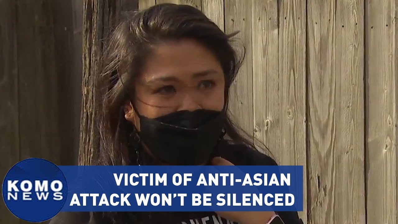 Victim of anti-Asian attack says she couldn't be silent - YouTube
