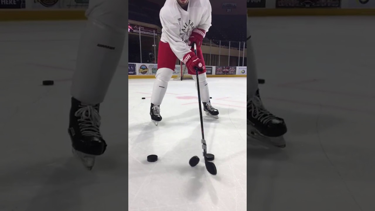 EDGE Power Trainer - Hockey stick handling - YouTube