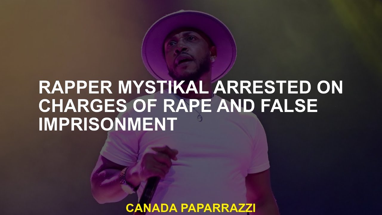 Rapper Mystical was arrested on charges of rape and fake imprisonment ...