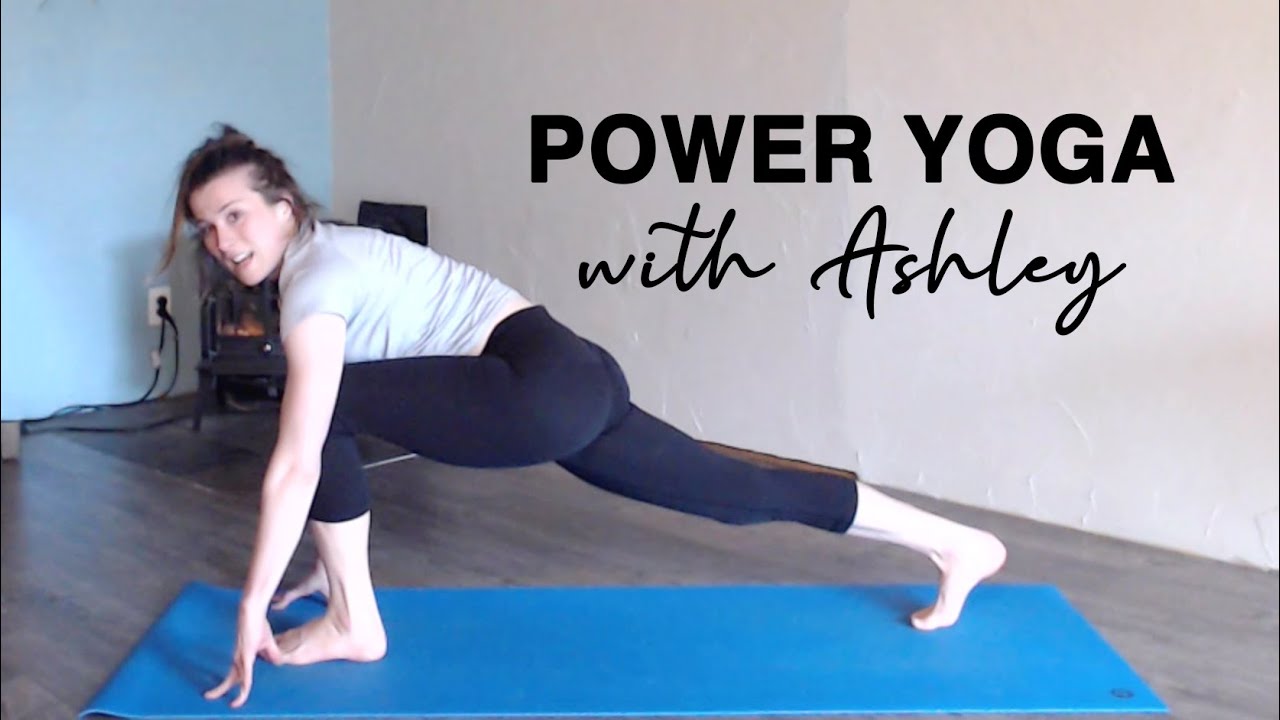 25 minute POWER Yoga with Ashley Hagen - YouTube