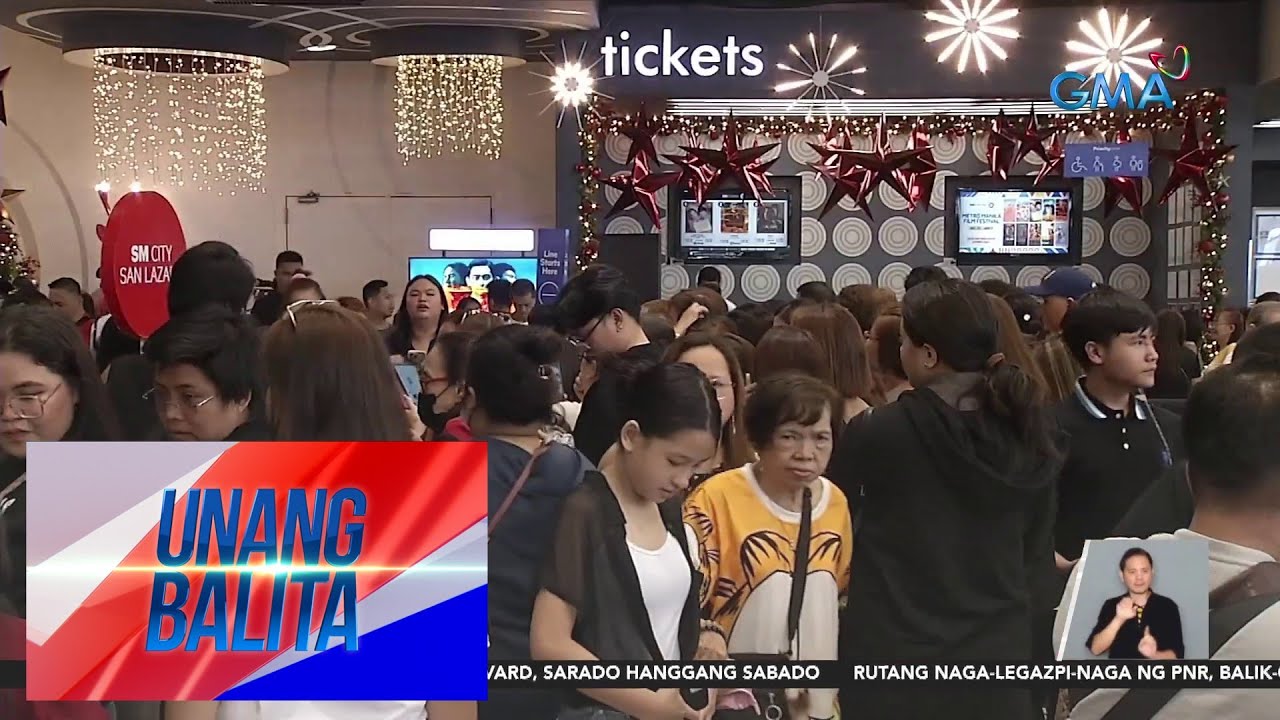 Day 2 ng 49th MMFF, dinagsa pa rin ng mga manonood | UB - YouTube