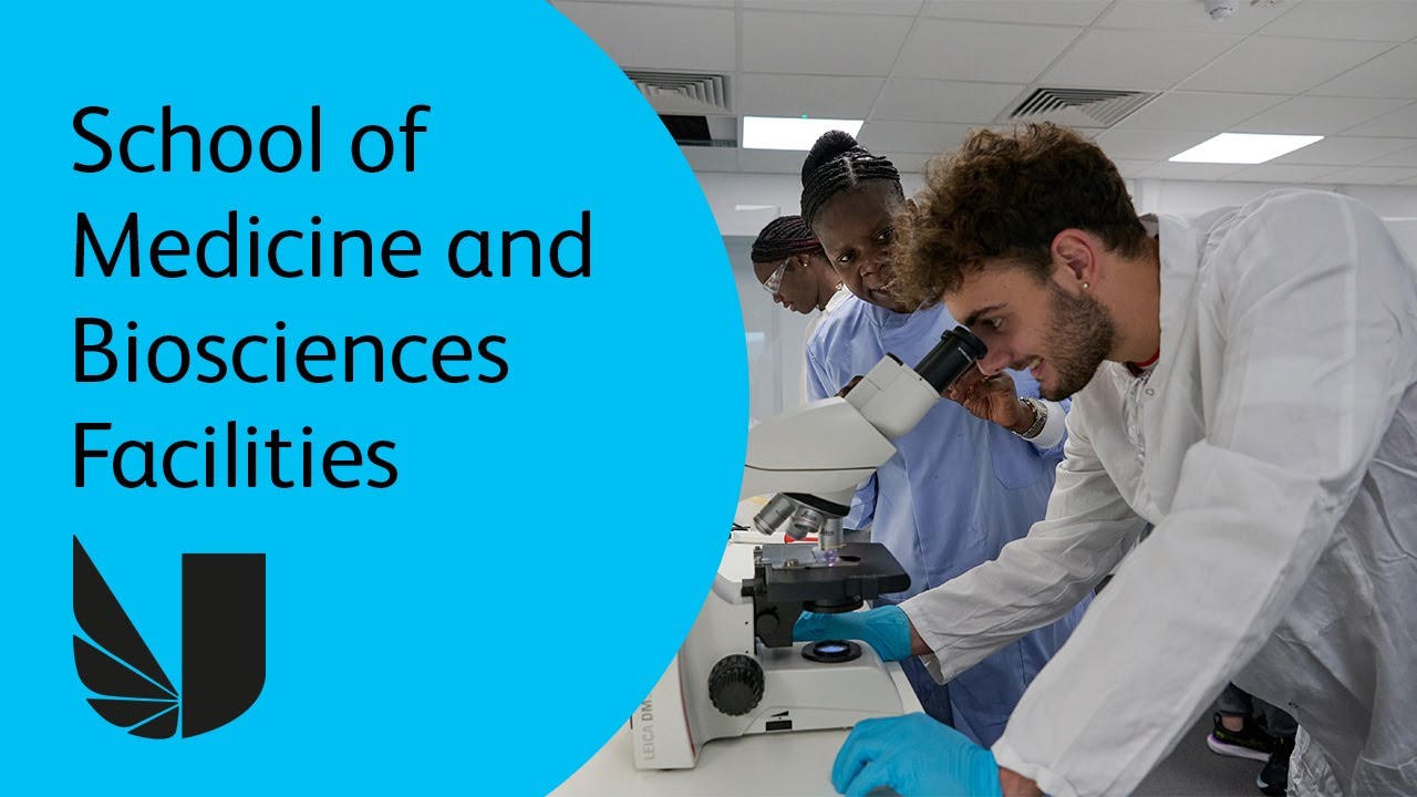School of Medicine and Biosciences facilities at the University of West London - YouTube
