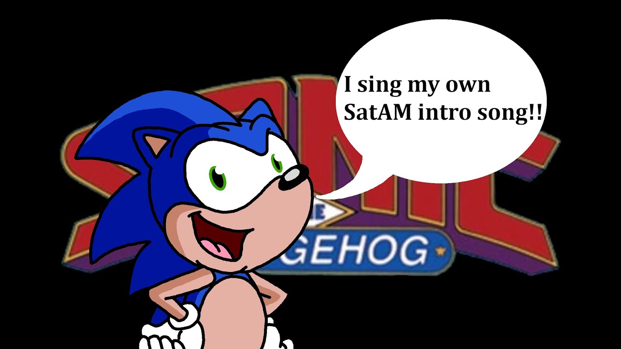 Sonic The Hedgehog: SatAM - full intro with lyrics [sung by Jaleel ...