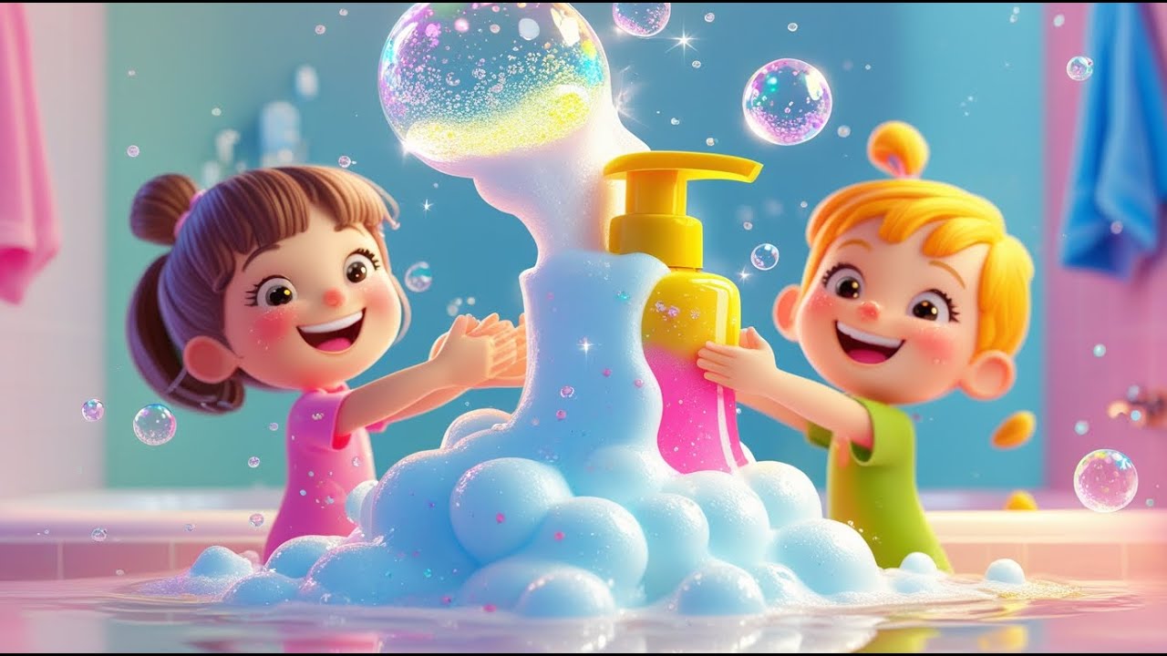 Washy Washy Hands Song 🧼👐 | Hand Washing for Kids | Fun Hygiene Nursery ...