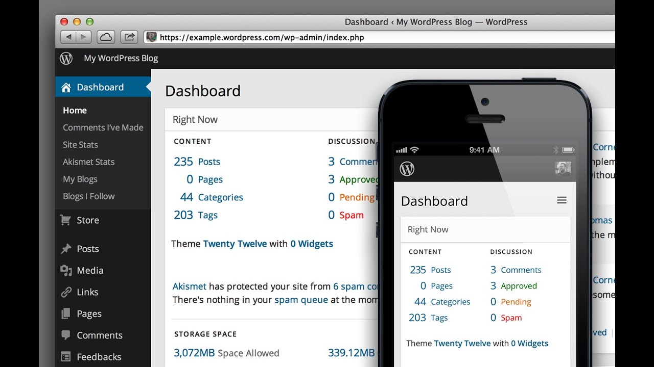 Exploring the WordPress Dashboard - Full Guide - YouTube
