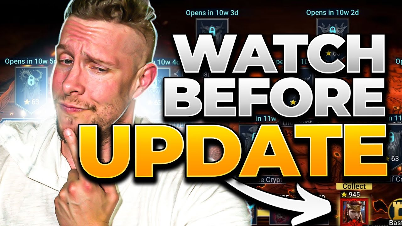Make SURE You Do This BEFORE the Update! - YouTube