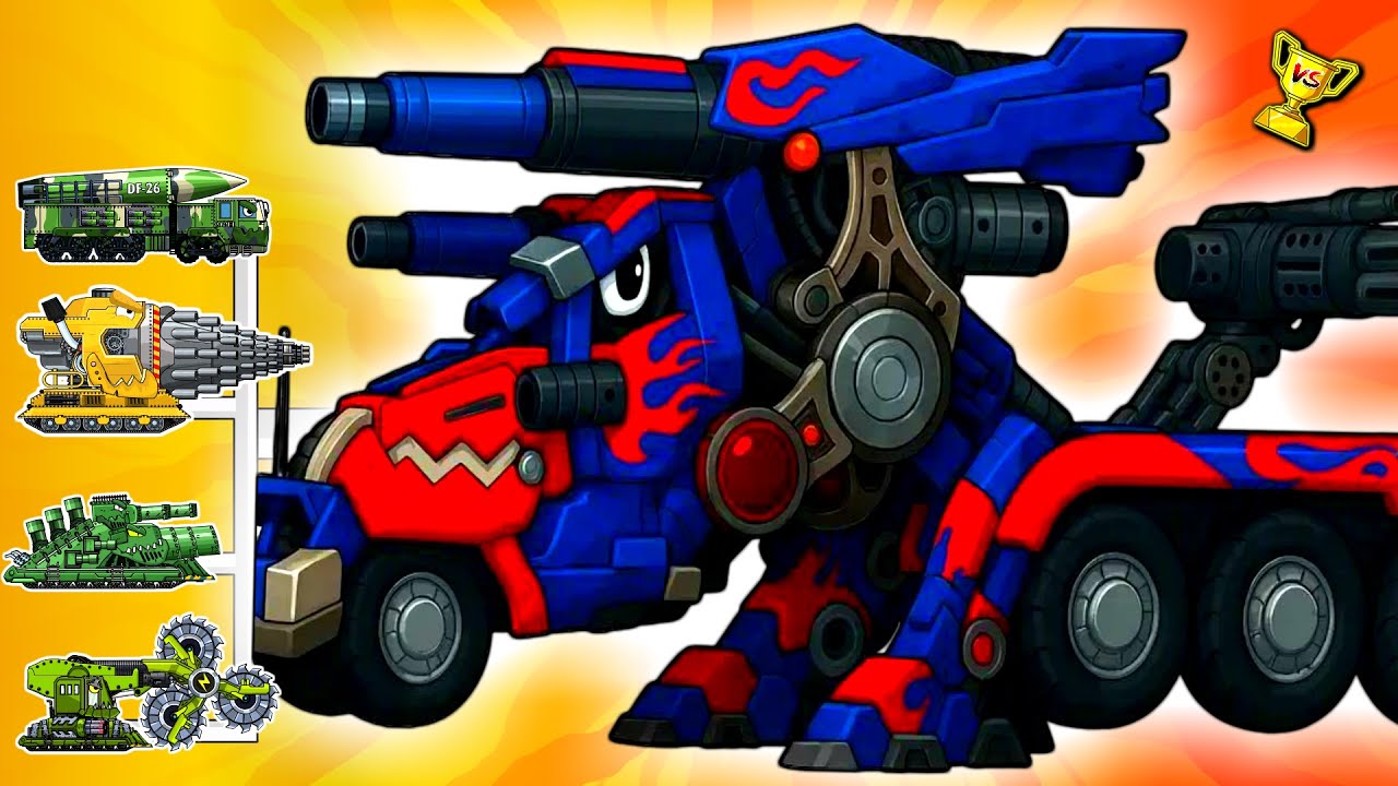 FLAME RHINO MK-II – The Blue-Red Beast Machine Unleashed! - YouTube
