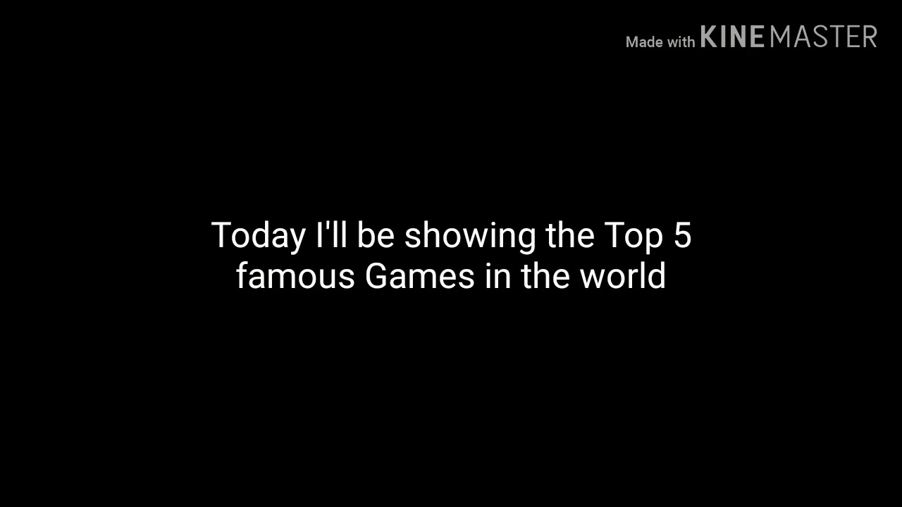 Top 5 Famous Games In The World YouTube top-5-famous-games-in-the-world-youtube