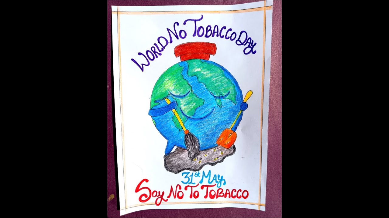 World No Tobacco Day Drawing | World No Tobacco Day Poster | No Smoking ...