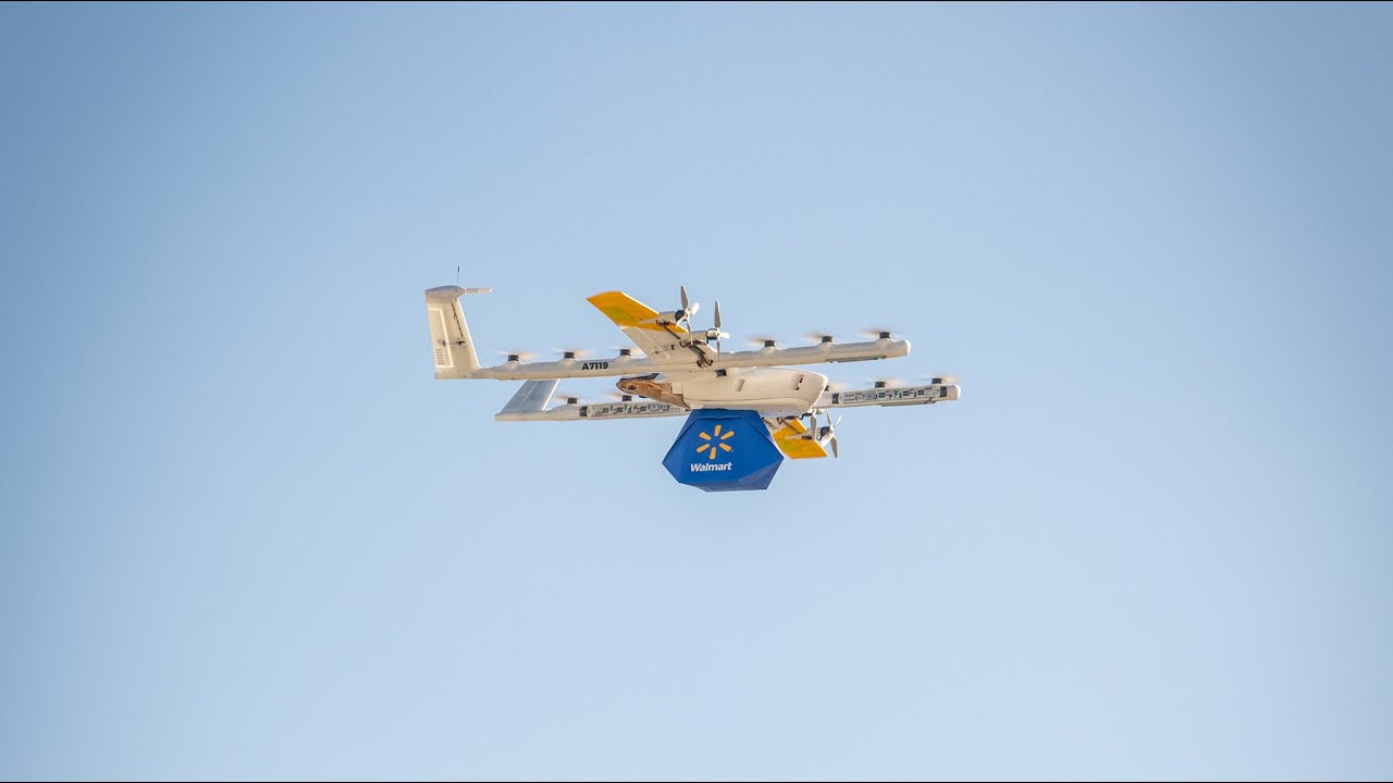 Walmart drone delivery | by Wing 📦 - YouTube