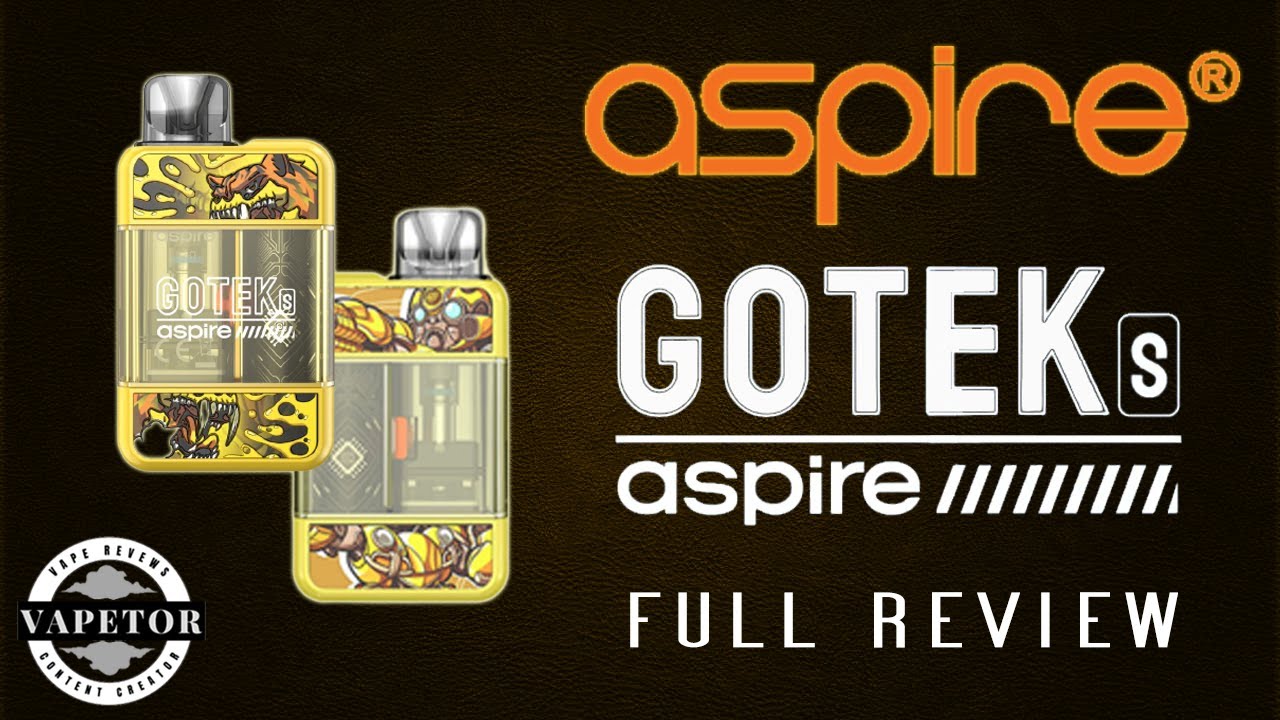 Gotek S by Aspire - YouTube