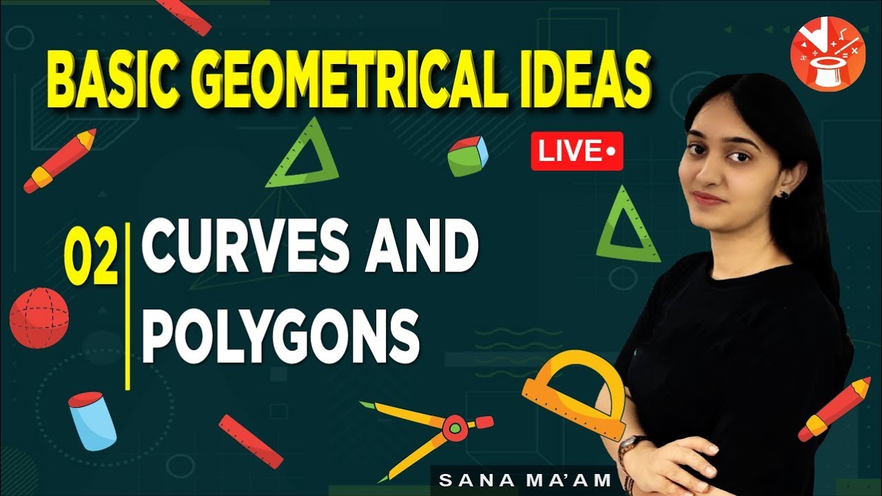 Basic Geometrical Ideas - 2 | Curves And Polygons | Class 6 Maths NCERT ...