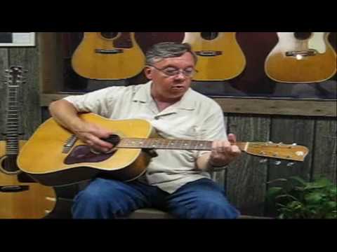 Ole Hoss - Doc Watson's Gallagher in Gallagher Guitar Shop June 16-2010 ...