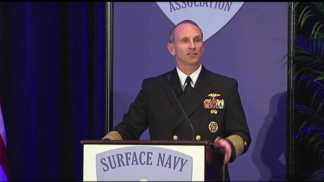 CNO addresses 24th Surface Navy Association symposium part 3 - YouTube