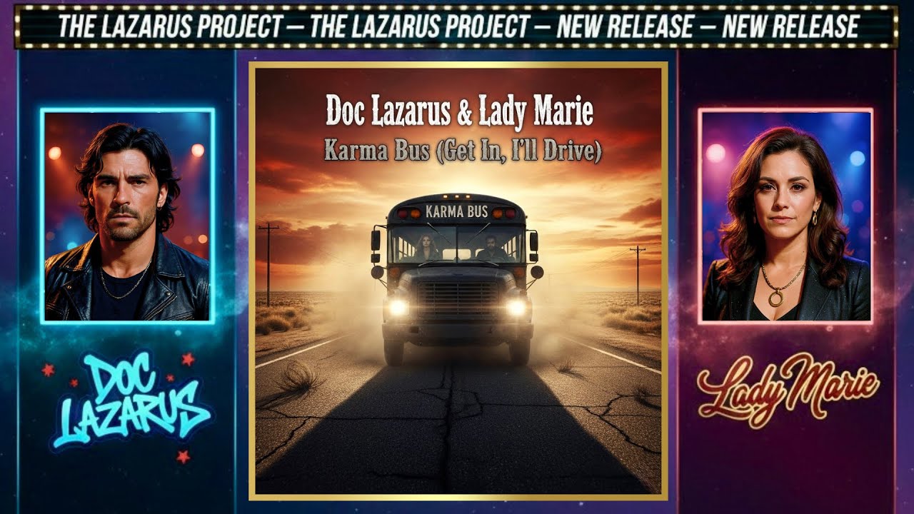 Karma Bus - Get in I'll drive - Song by Doc Lazarus & Lady Marie - YouTube