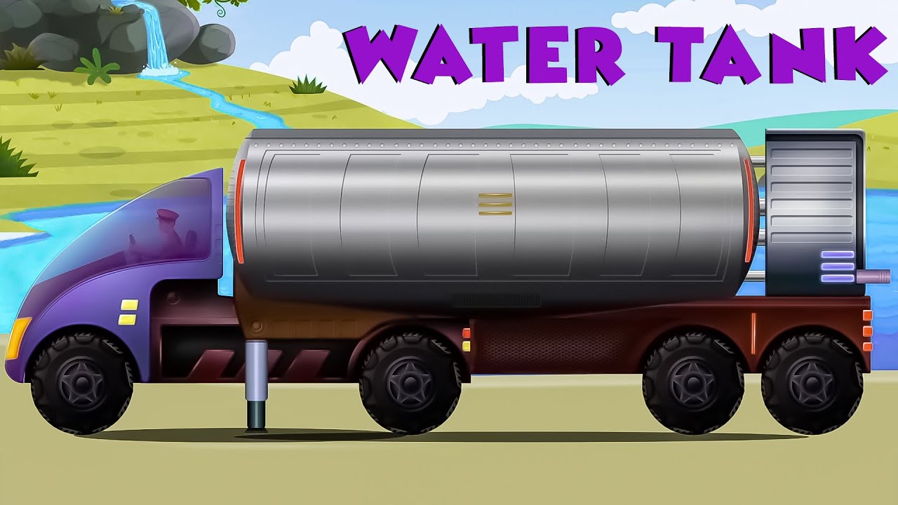 Water Tank Transformation Cartoon Video for Preschool Children - YouTube