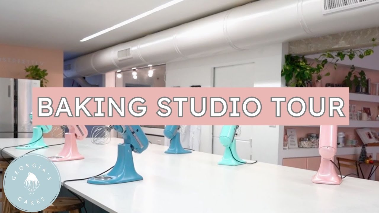 BTS Cake Decorating Studio Tour! | Georgia's Cakes - YouTube