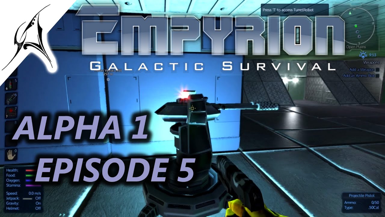 EMPYRION ALPHA 1 - DISCOVERING SPAWN BLOCKS - E5 ( EPSILON WEAPON ...