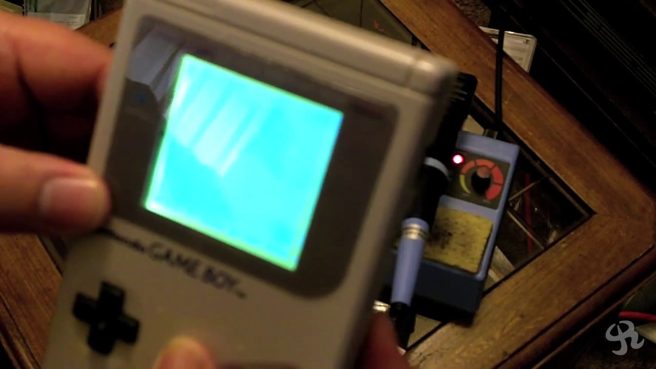 Instant Classic Games - Gameboy Back Light Modification - YouTube