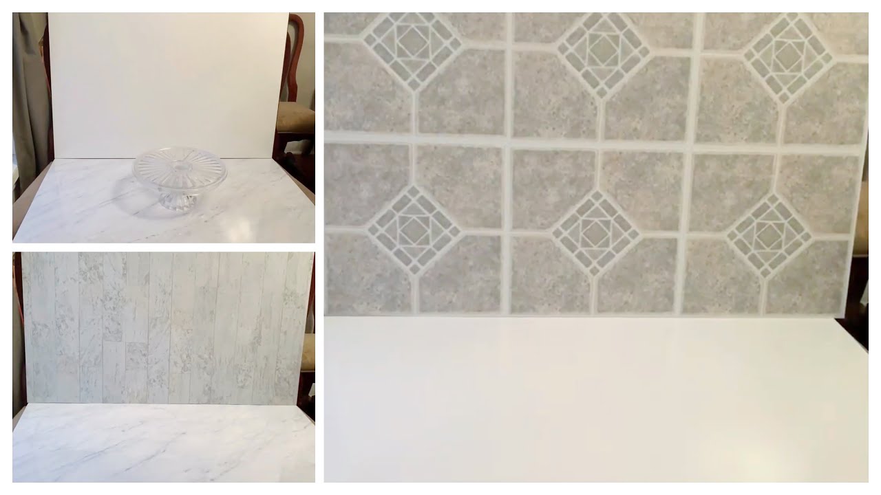 DIY photography backdrops for cakes, food, or small items - YouTube