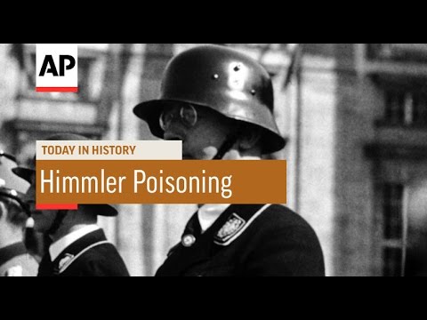 Heinrich Himmler Poisons Himself - 1945 | Today in History | 23 May 16