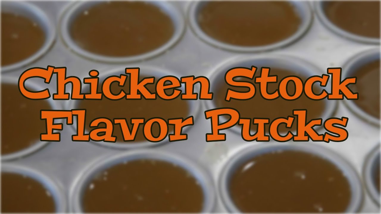 Chicken Stock Flavor Pucks - YouTube